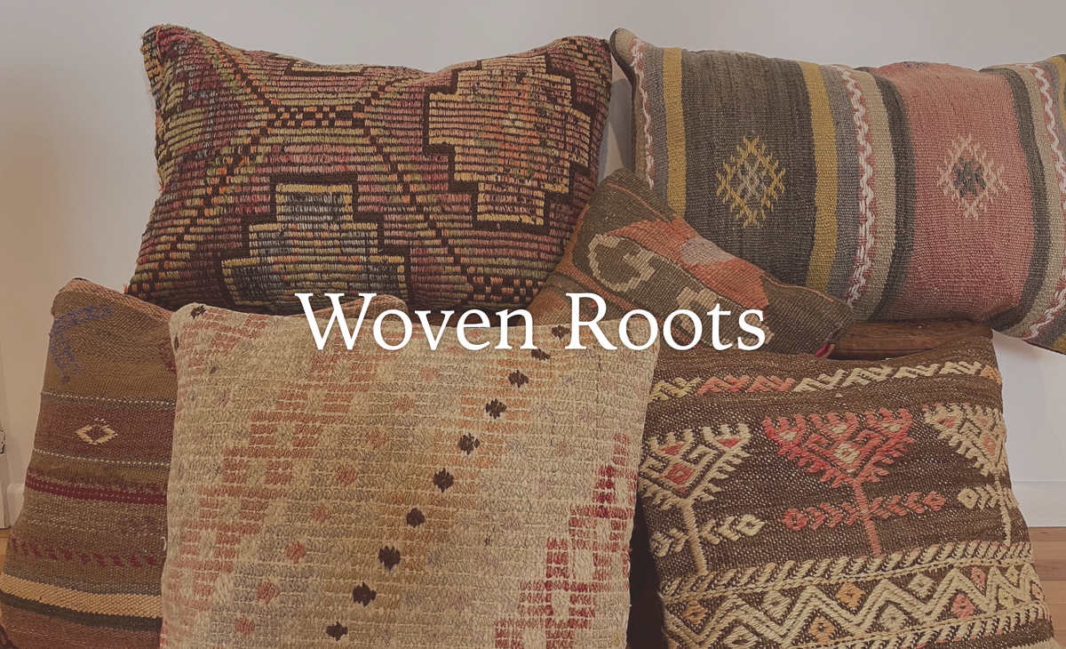 Rugs - Kilim cushion covers- Runners - Woven Roots